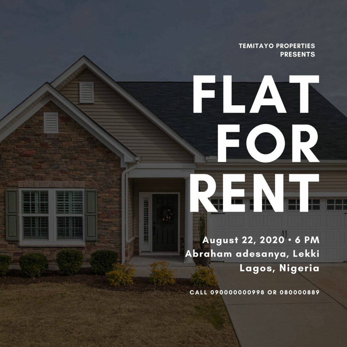 House for rent card - eduSTEMlab