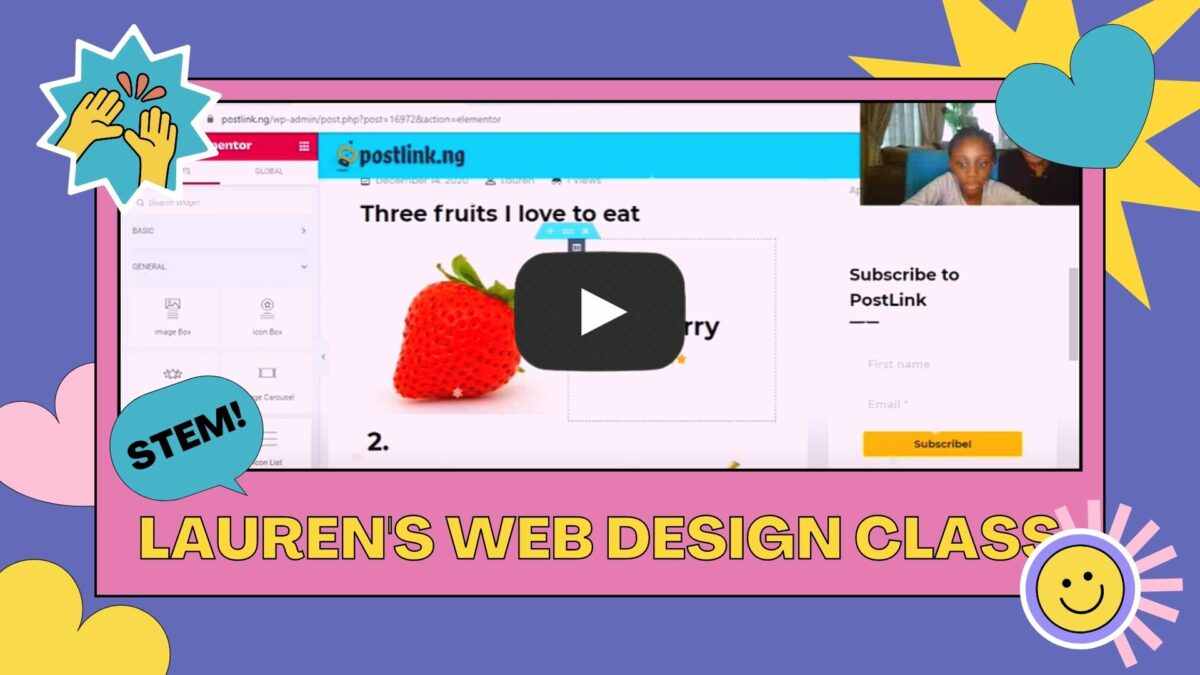 eduSTEMlab: Anaam's Homework Presentation (Python)