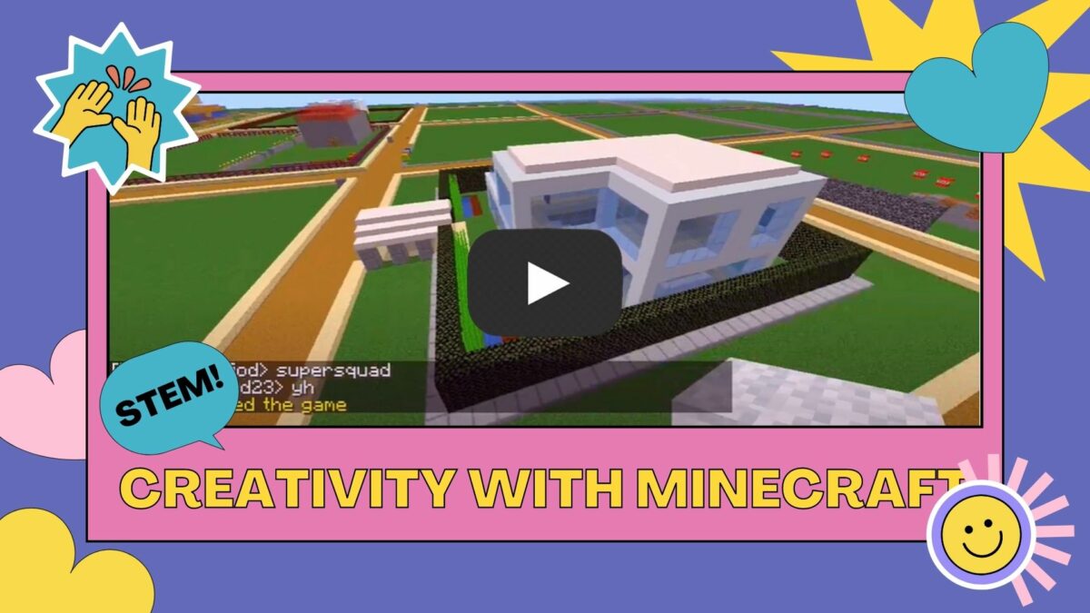 eduSTEMlab: Szymon Blowing Up Creepers In Minecraft