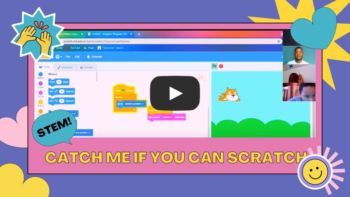 eduSTEMlab: Szymon Blowing Up Creepers In Minecraft
