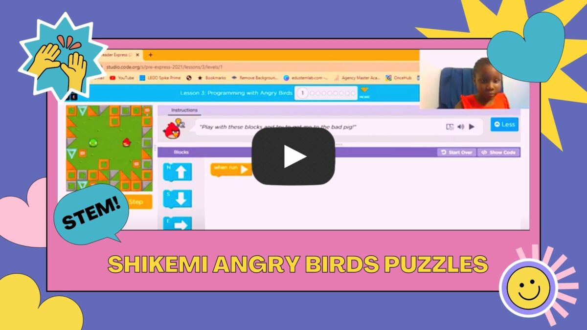 eduSTEMlab: Szymon's Catch A Fish Game With His Dad