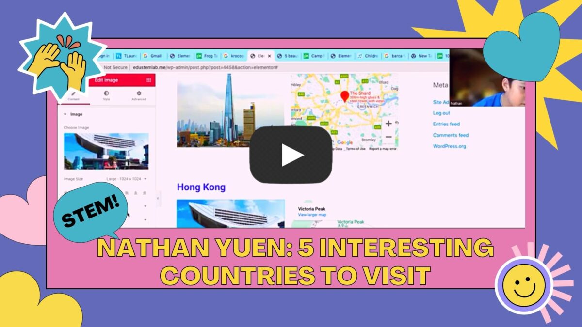 eduSTEMlab: Szymon Blowing Up Creepers In Minecraft