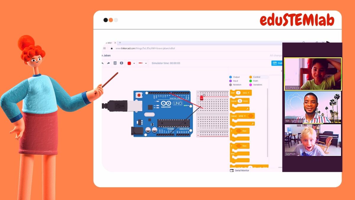 Free Coding Webinar For Kids - eduSTEMlab