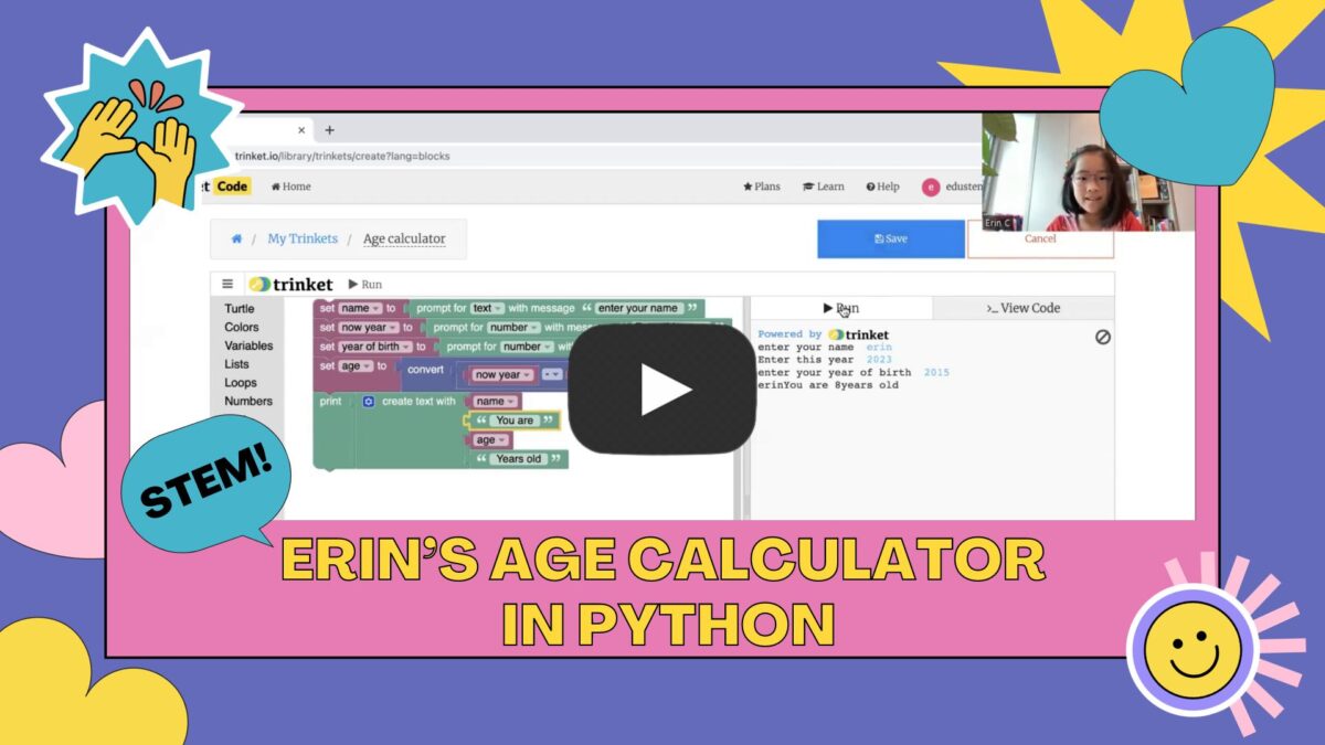 eduSTEMlab: Maddox and Mr. Temitayo team up to destroy the ender dragon!