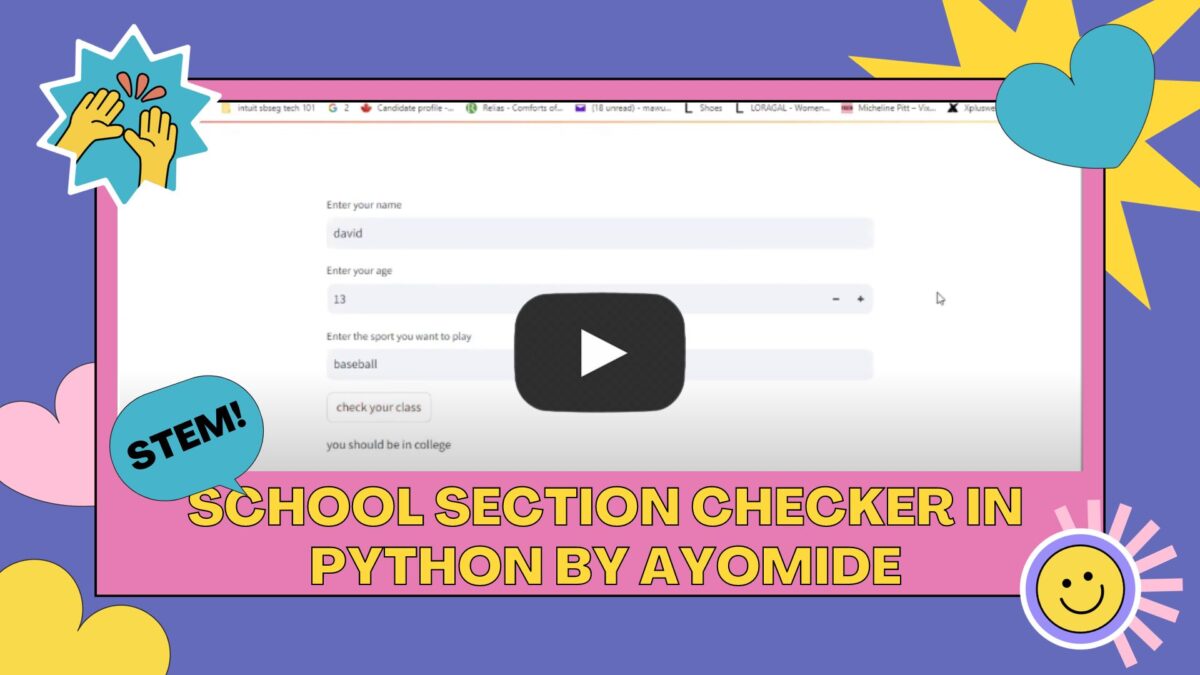 eduSTEMlab: Dickson Drawing 85 with Python Turtle